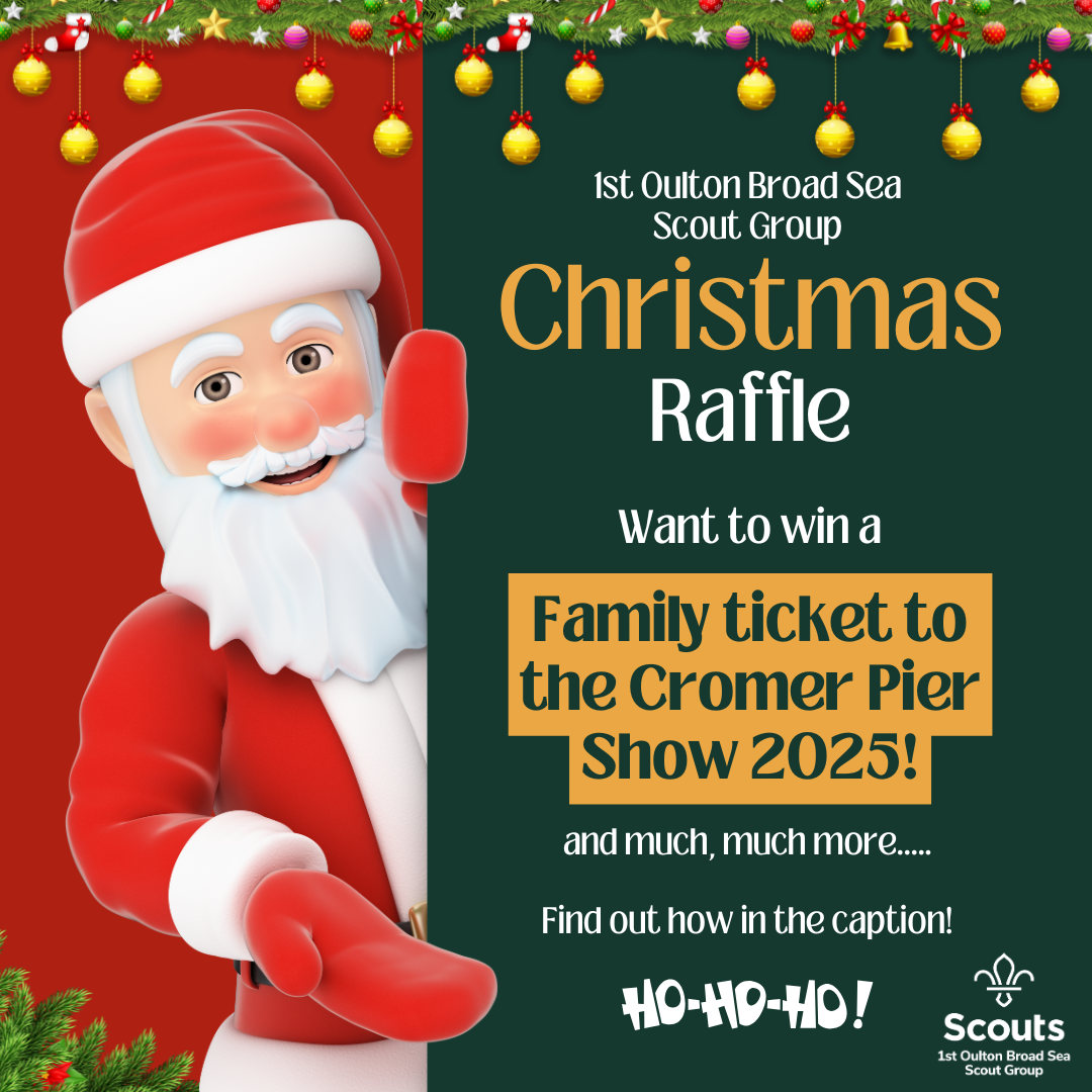 🎄Countdown to our Grand Christmas Raffle! 🎄 – 1st Oulton Broad Sea ...